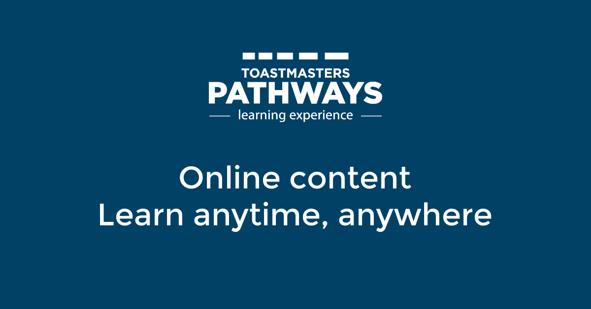 Orientation to Pathways (6:00-7:00 PM MST) - Toastmasters, District 42