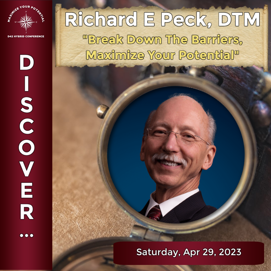 D42 Hybrid Conference 2023 - Agenda - Toastmasters, District 42